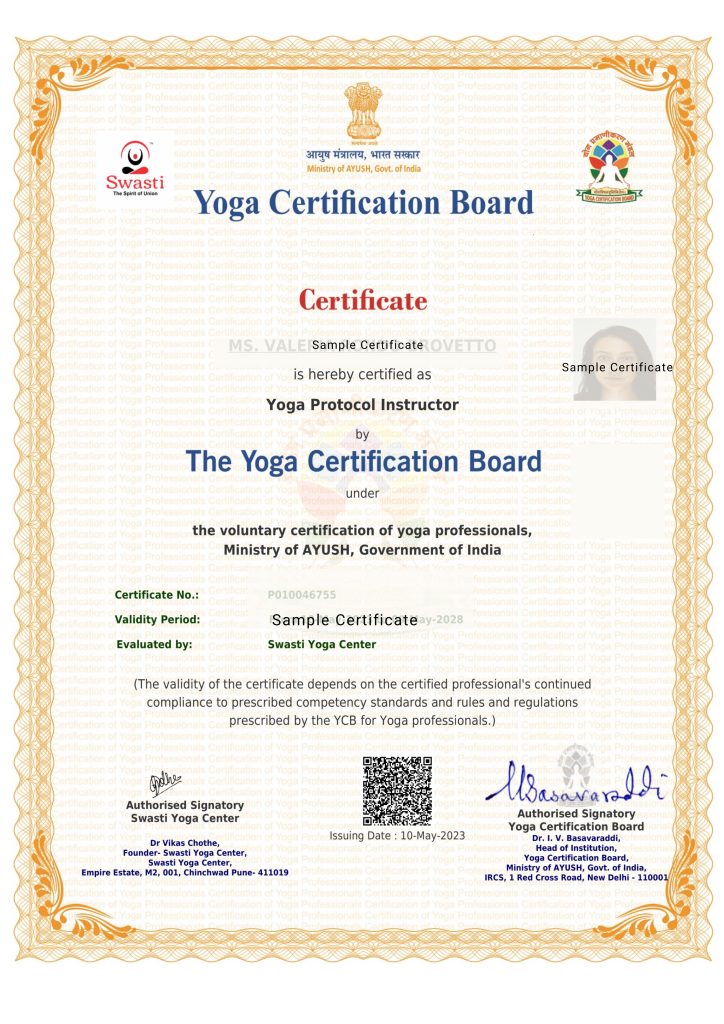Level 1 Yoga Protocol Instructor (YPI) Certificate Course in India
